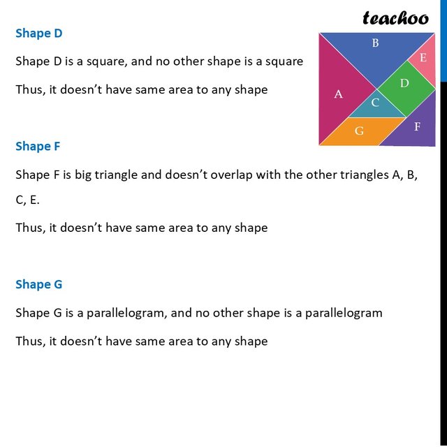 [Maths] Explore and figure out how many pieces have the same area.