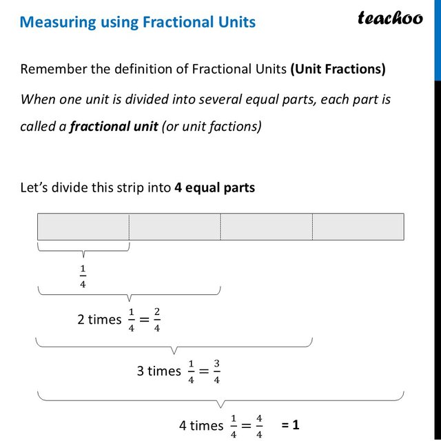 Measuring using Fractional Units - Fractions [Ganita Prakash]