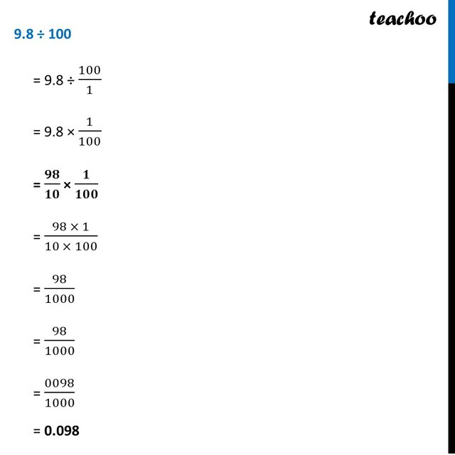 Division of Decimals - Step-by-Step Explanation with 5+ Examples