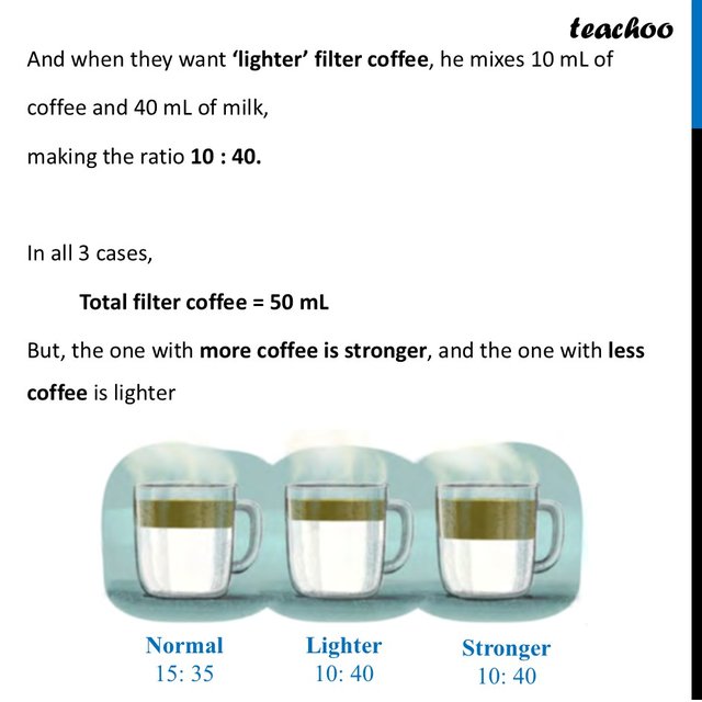 Filter Coffee Example [Chapter 7 Class 8 Ganita Prakash] - Teachoo