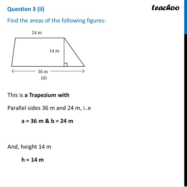 Find the areas of the following figures: [Chapter 7 Class 8 Maths]