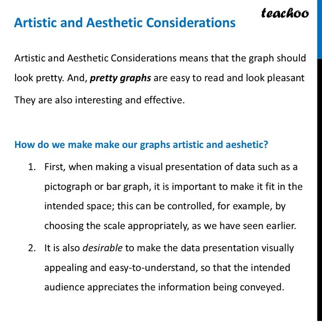 Artistic and Aesthetic Considerations - with Examples [Class 6 Maths]