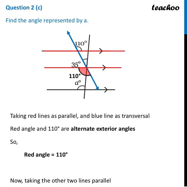 [Figure it out Page 124] Find the angle a - Ganita Prakash Class 7