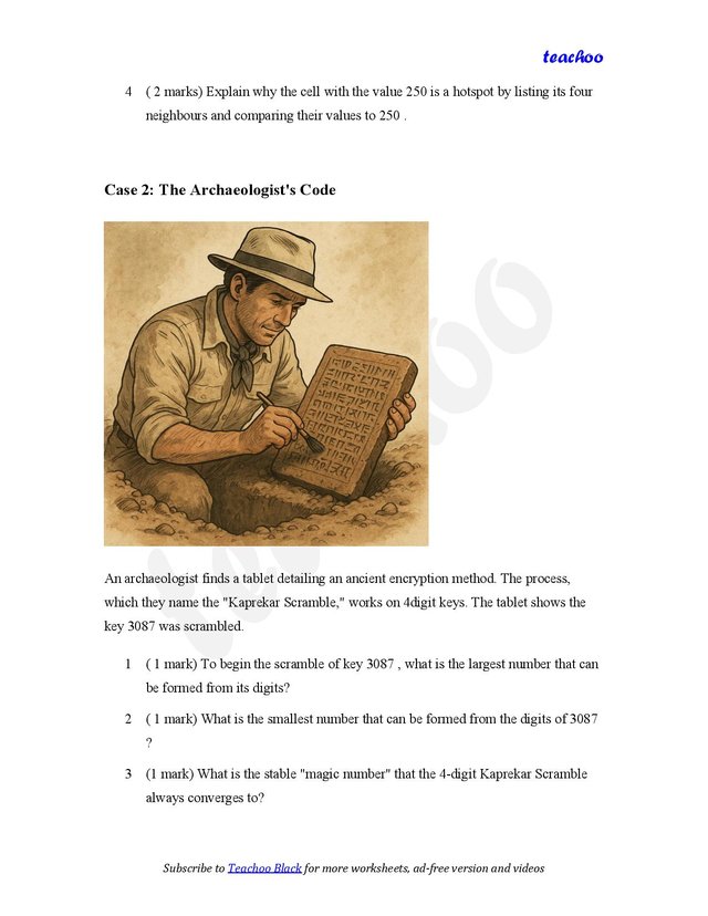 Number Play (Ganita Prakash) Class 6 - Case Based Questions Worksheet