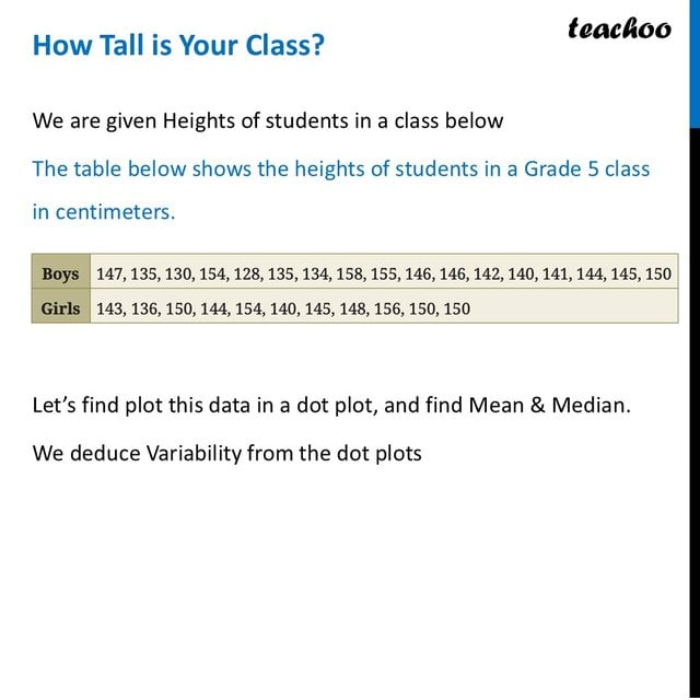 How Tall Is Your Class? Understanding Height Variation with 3+Question