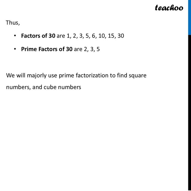 [A Square & a Cube - Class 8] Factors & Prime Factorisation (Revision)